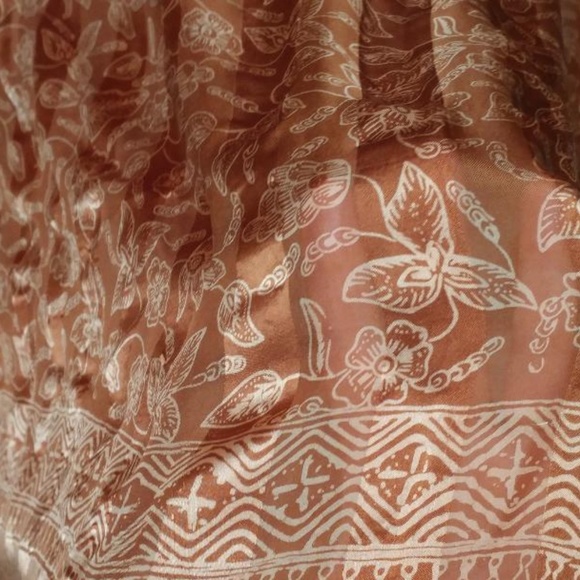 Accessories | Indonesian Silk Scarf Beautiful | Poshmark